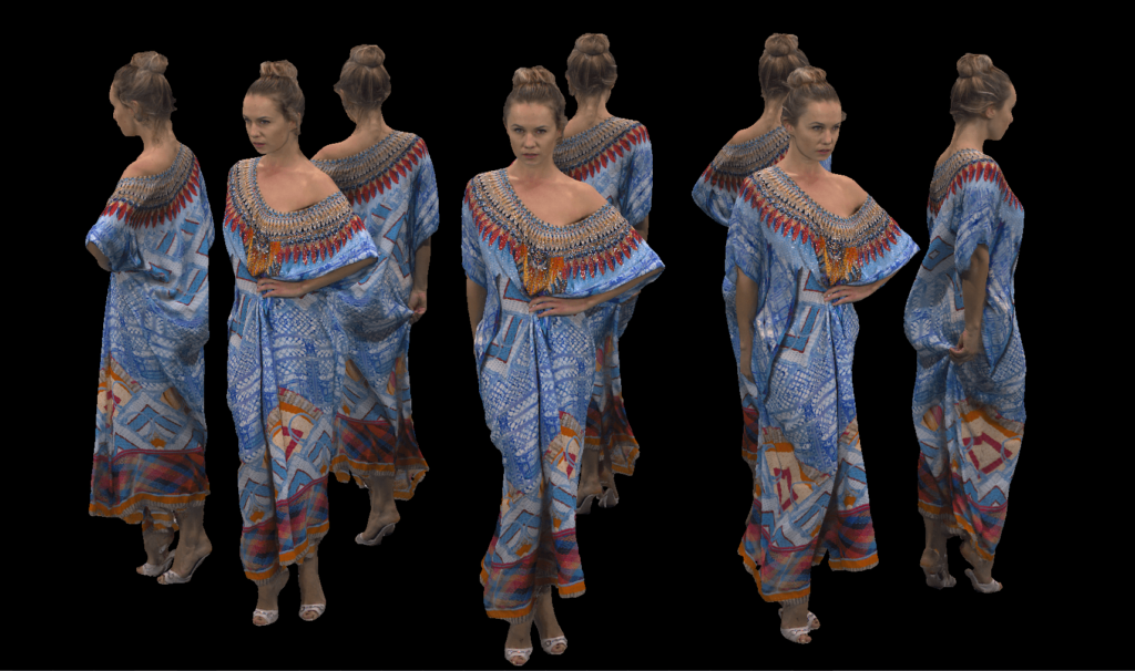 Reconstruct Compress And Edit Volumetric Video 8i
